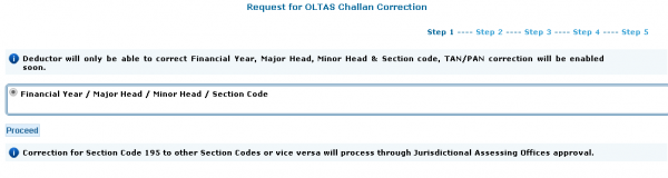 How to make changes in the TDS challan details paid online or offline?