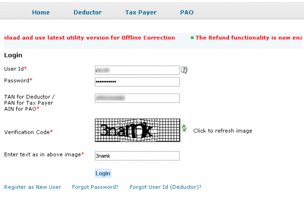 How to make changes in the TDS challan details paid online or offline?