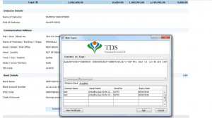 File request for refund of excess TDS deposited by Deductor